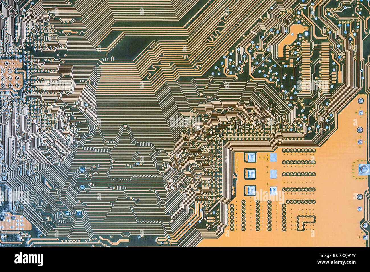 Green circuit mainboard of computer Stock Photo - Alamy