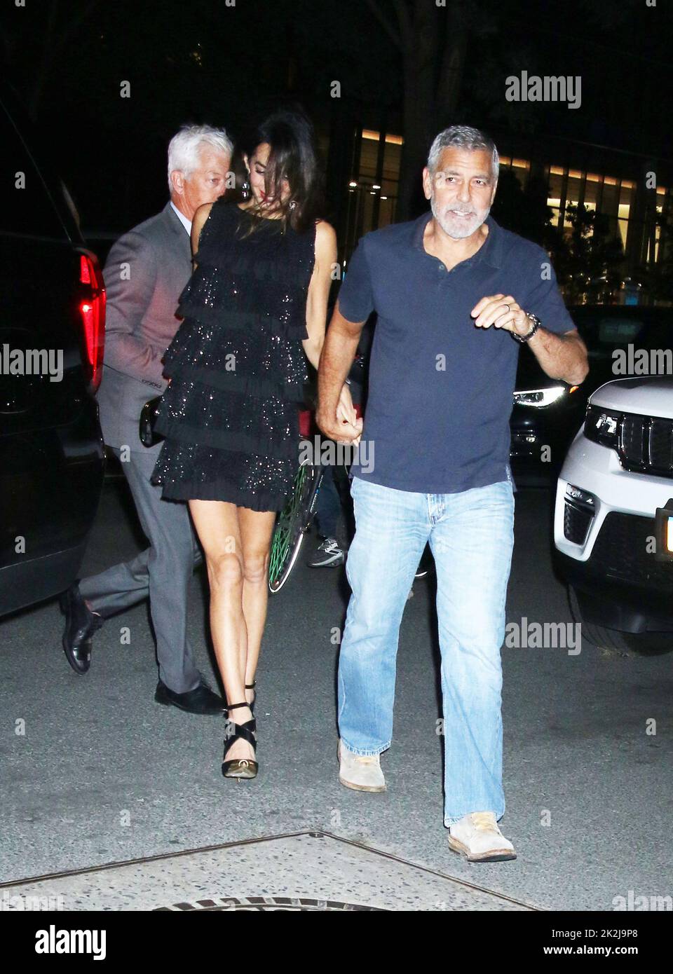 George Clooney, Amal Clooney visit The Whitby Hotel in NYC. -PICTURED ...
