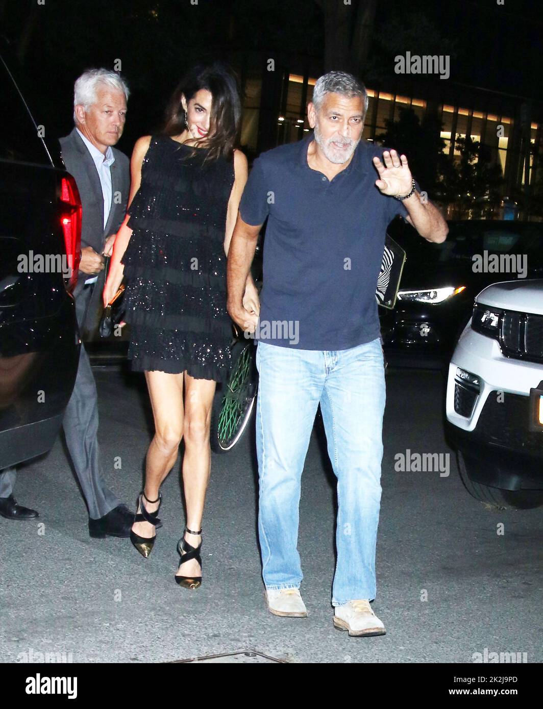 George Clooney, Amal Clooney visit The Whitby Hotel in NYC. -PICTURED ...