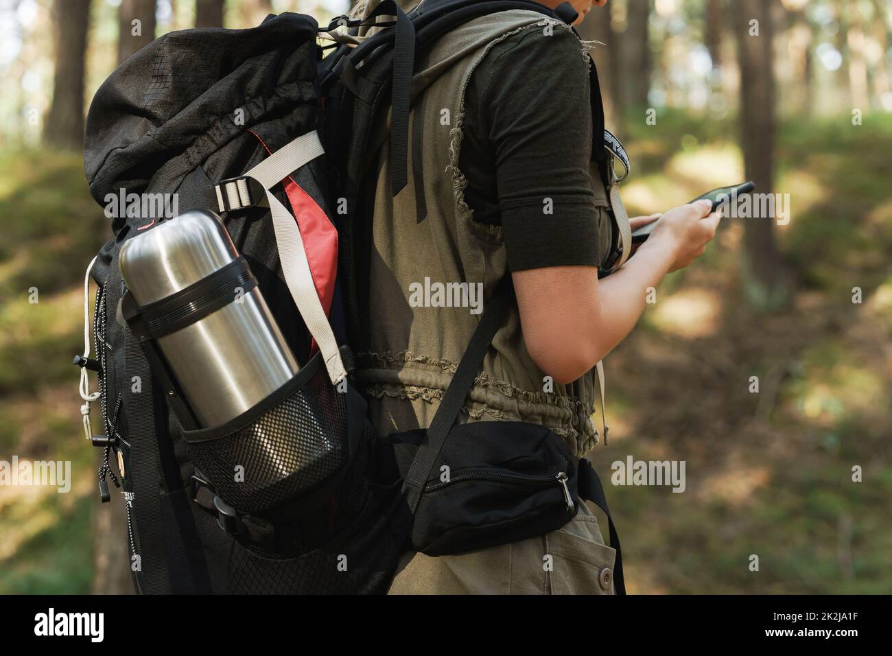 Big backpack hi-res stock photography and images - Alamy