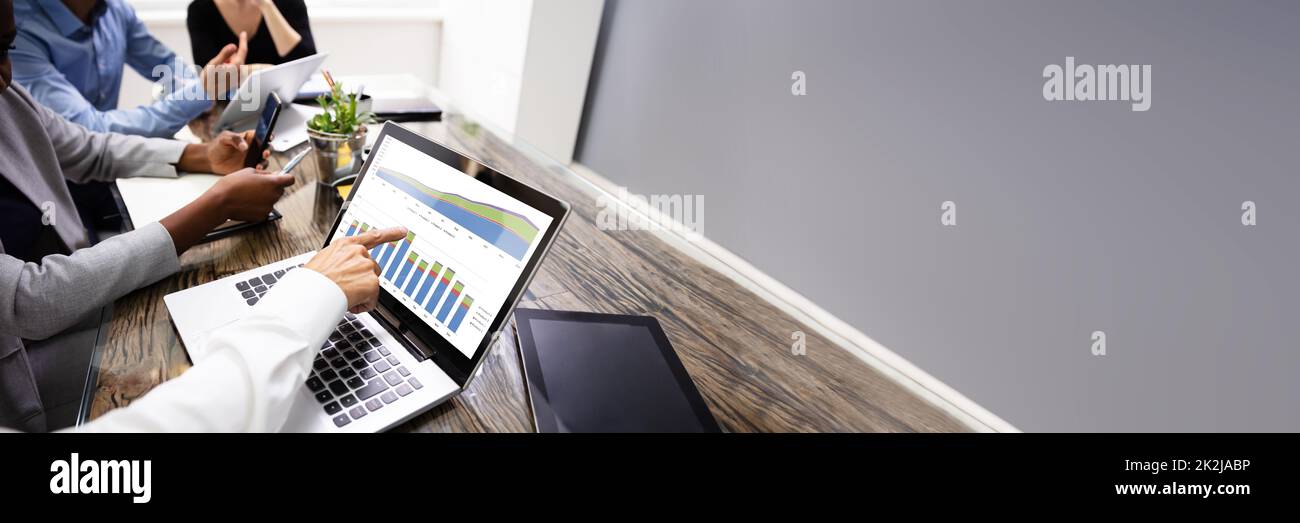 Businessman examining graph report hi-res stock photography and images ...