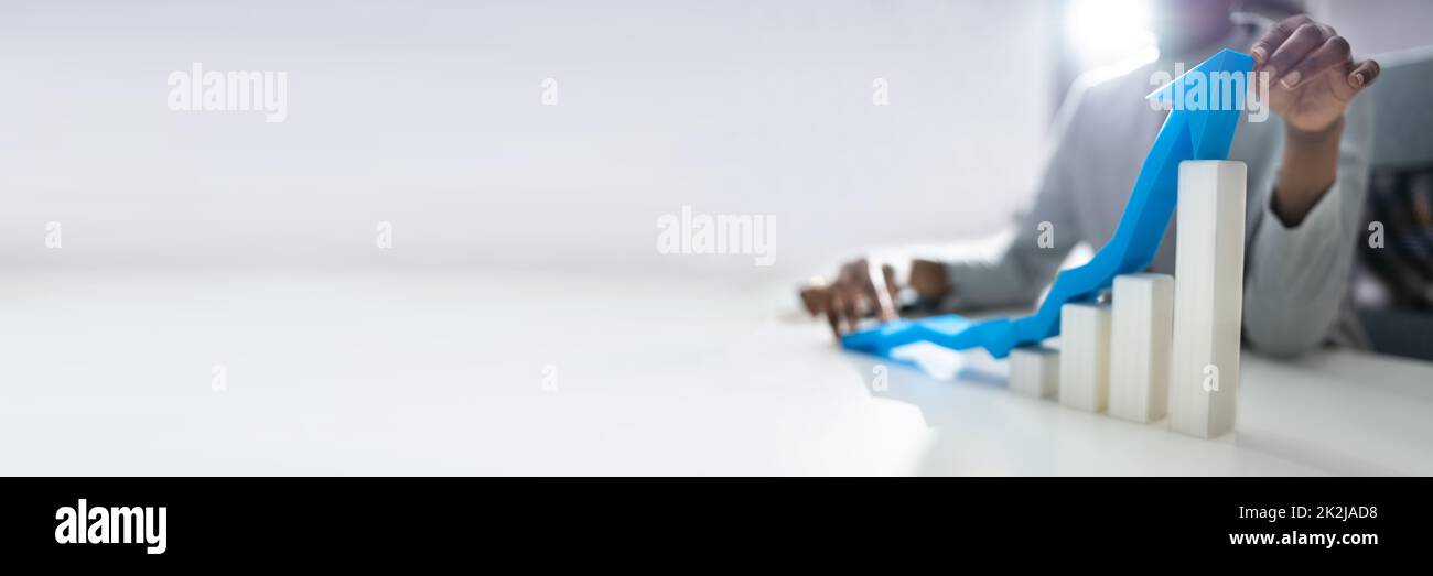 Sales Growth Chart Acceleration Stock Photo - Alamy
