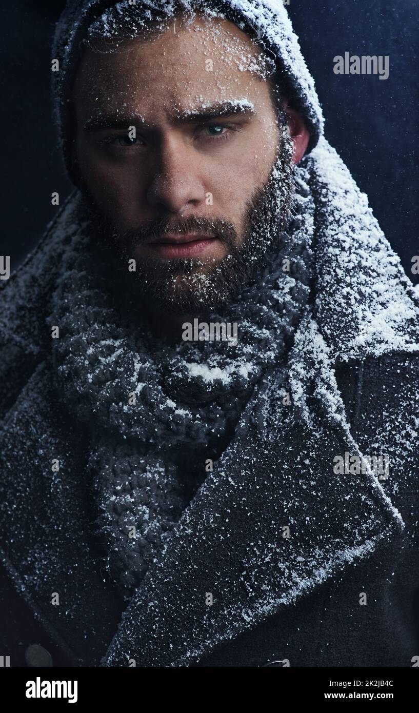 Man covered by snow hi-res stock photography and images - Alamy