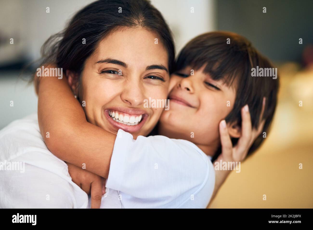 Mother son bonding hi-res stock photography and images - Alamy