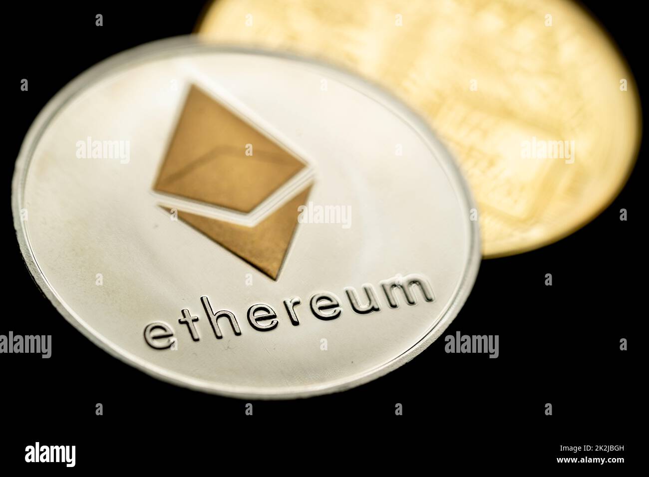 Silver coin stack business hi-res stock photography and images - Alamy