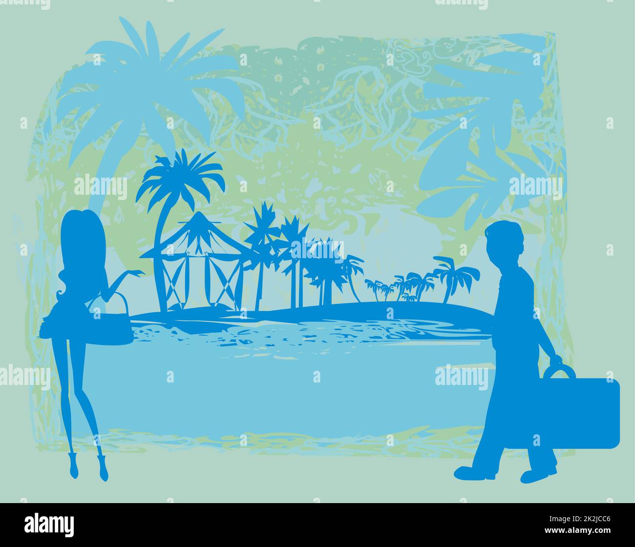 Family vacation card hi-res stock photography and images - Alamy