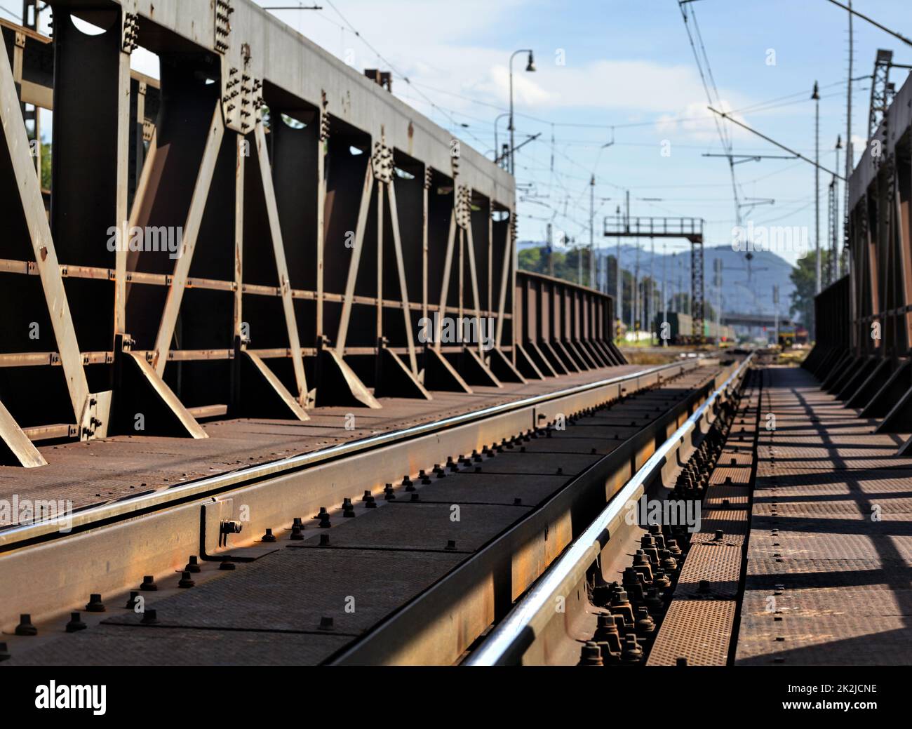 Rail tracks hi-res stock photography and images - Alamy
