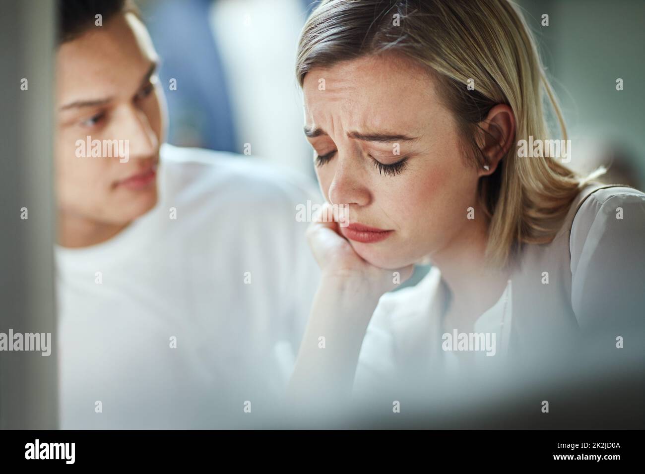 Businessman consoling hi-res stock photography and images - Alamy