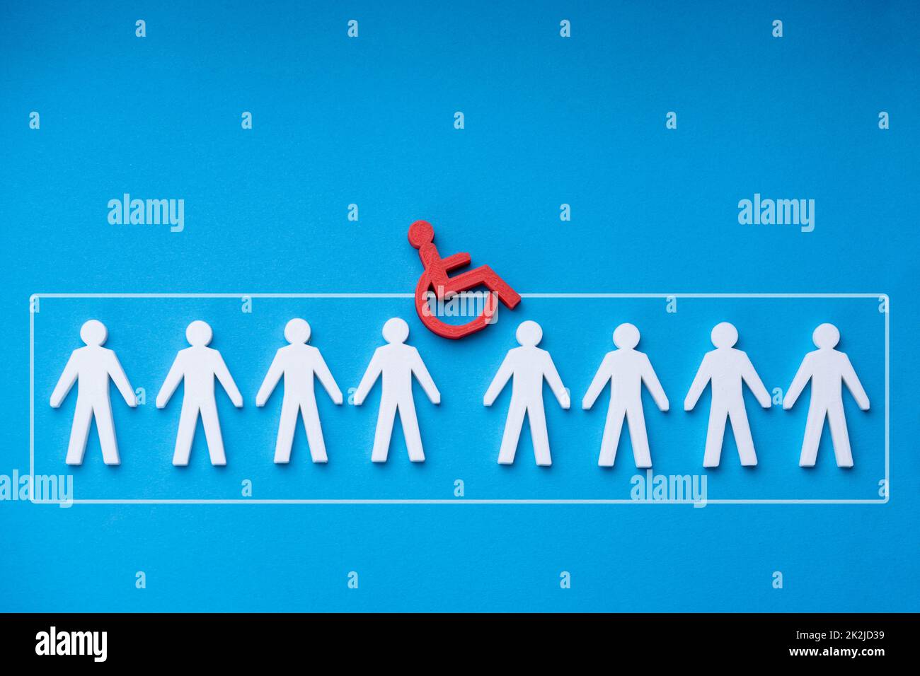 Stop People Discrimination With Disability Stock Photo - Alamy