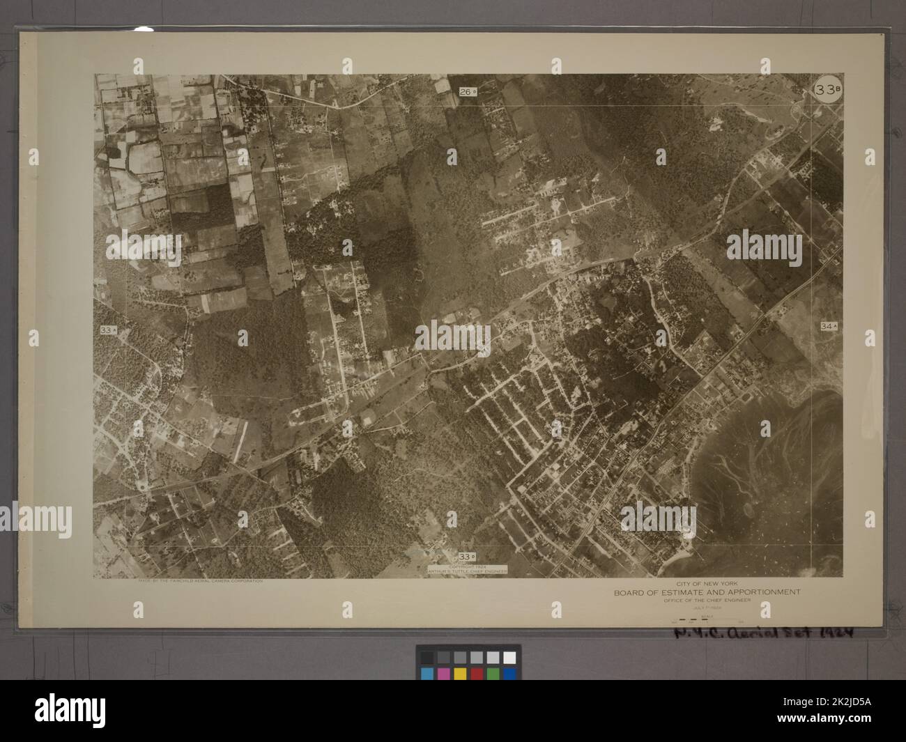 New York (N.Y.). Bureau of Engineering. Cartographic, Maps. 1924 ...