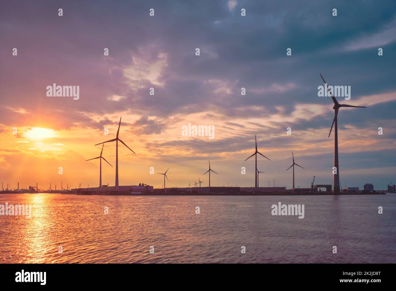 Belgium wind turbines hi-res stock photography and images - Alamy