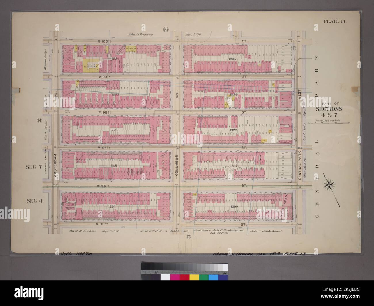 Cartographic, Maps. 1898. Lionel Pincus and Princess Firyal Map ...