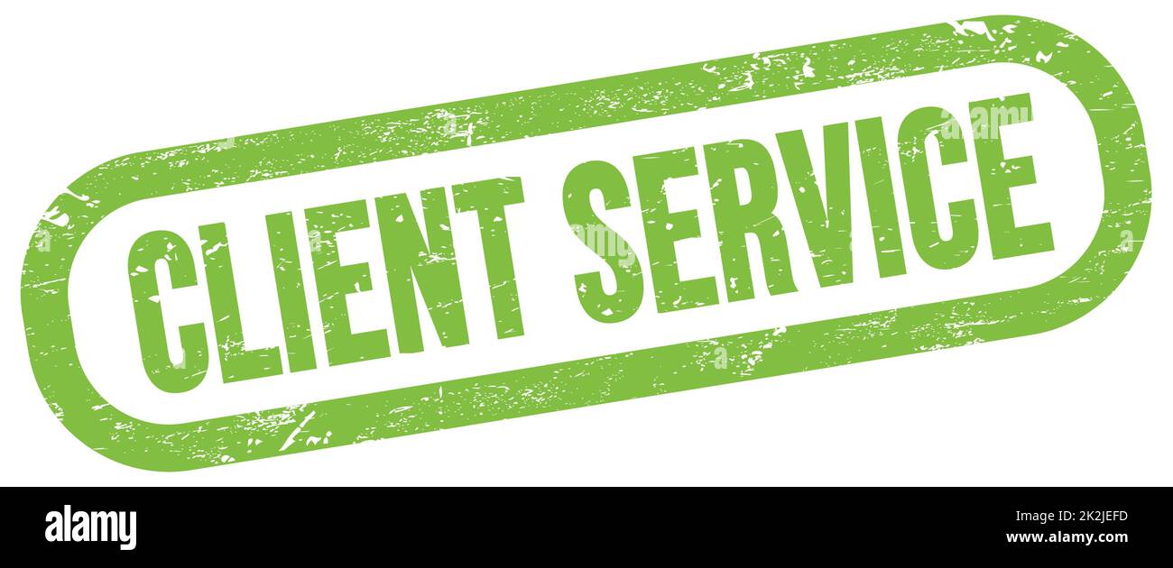 Client service stamp hi-res stock photography and images - Alamy