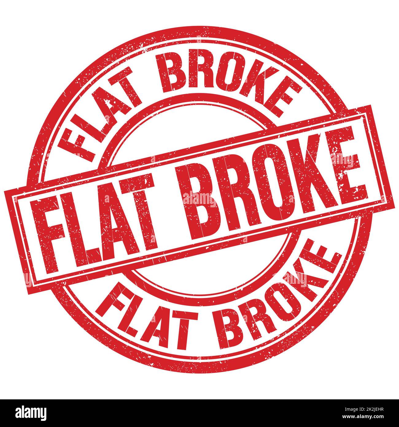 Flat broke stamp hi-res stock photography and images - Alamy