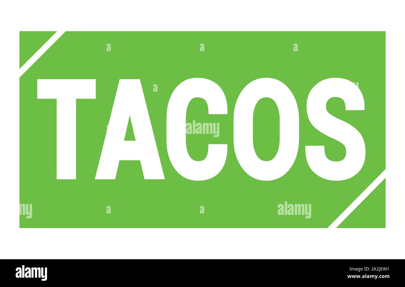 Tacos word Cut Out Stock Images & Pictures - Alamy