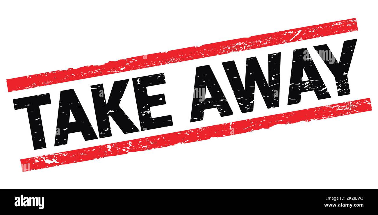 Take away word Cut Out Stock Images & Pictures - Alamy