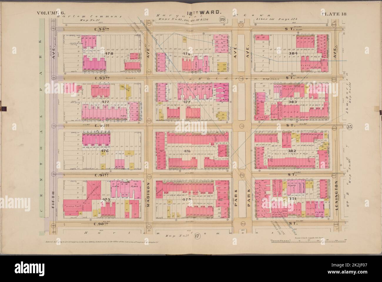 Map of new lexington hi-res stock photography and images - Alamy