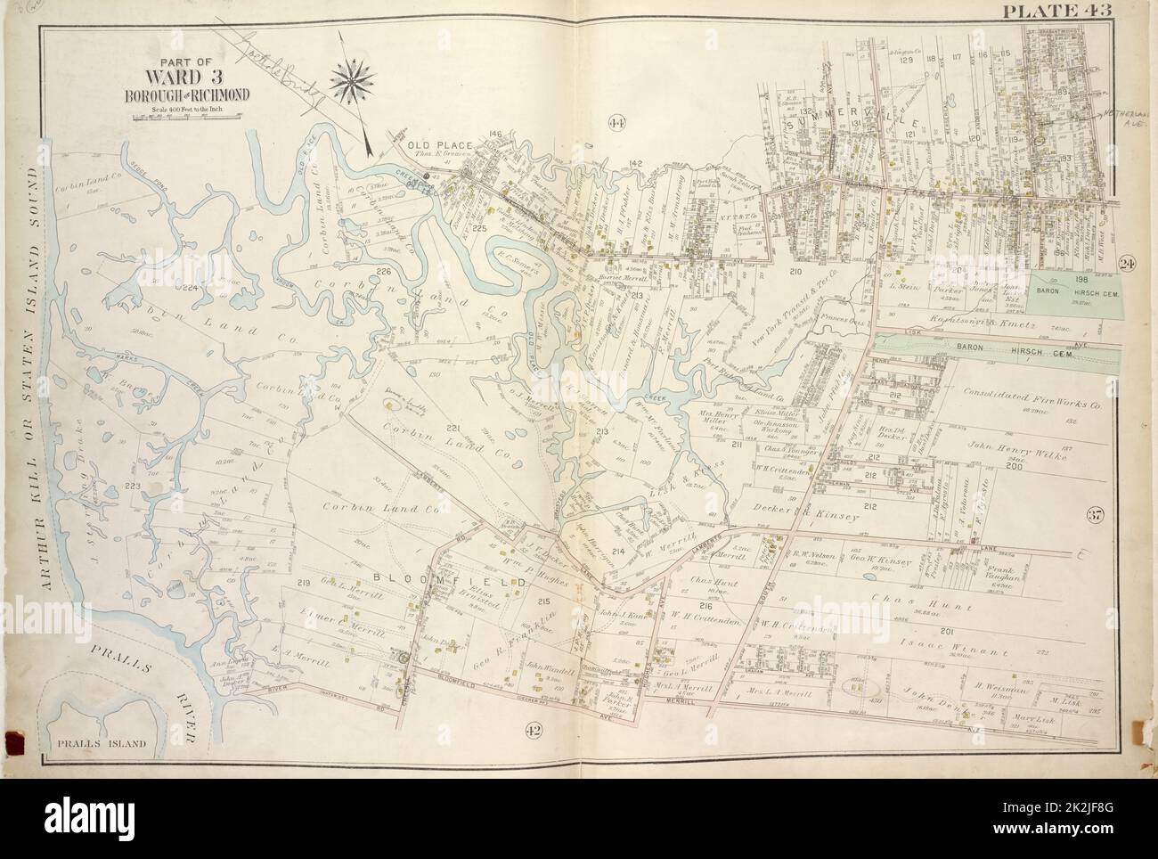 Cartographic, Maps. 1917. Lionel Pincus and Princess Firyal Map ...