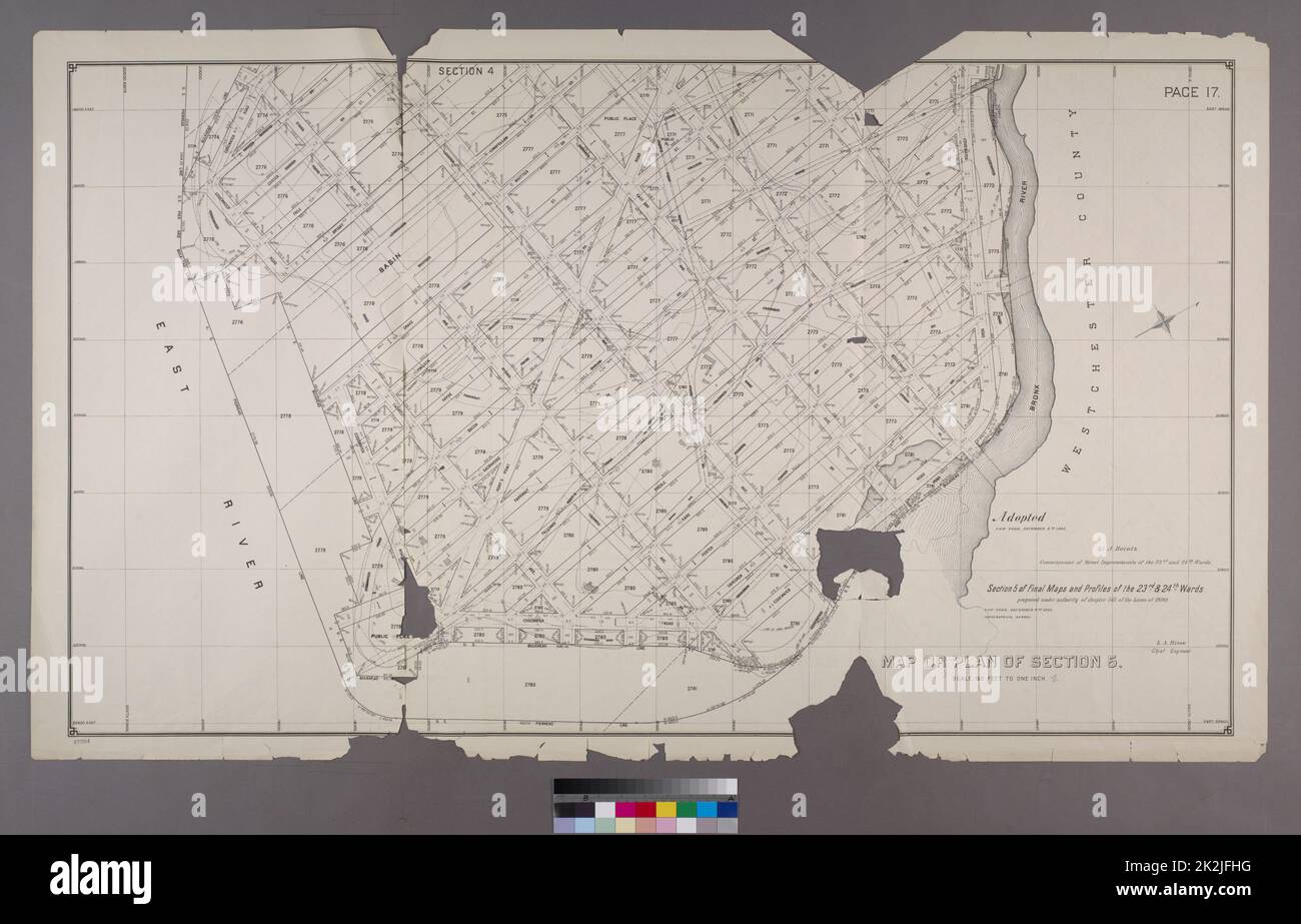 New York (N.Y.). Topographical Bureau. Cartographic, Maps. 1892 - 1895 ...