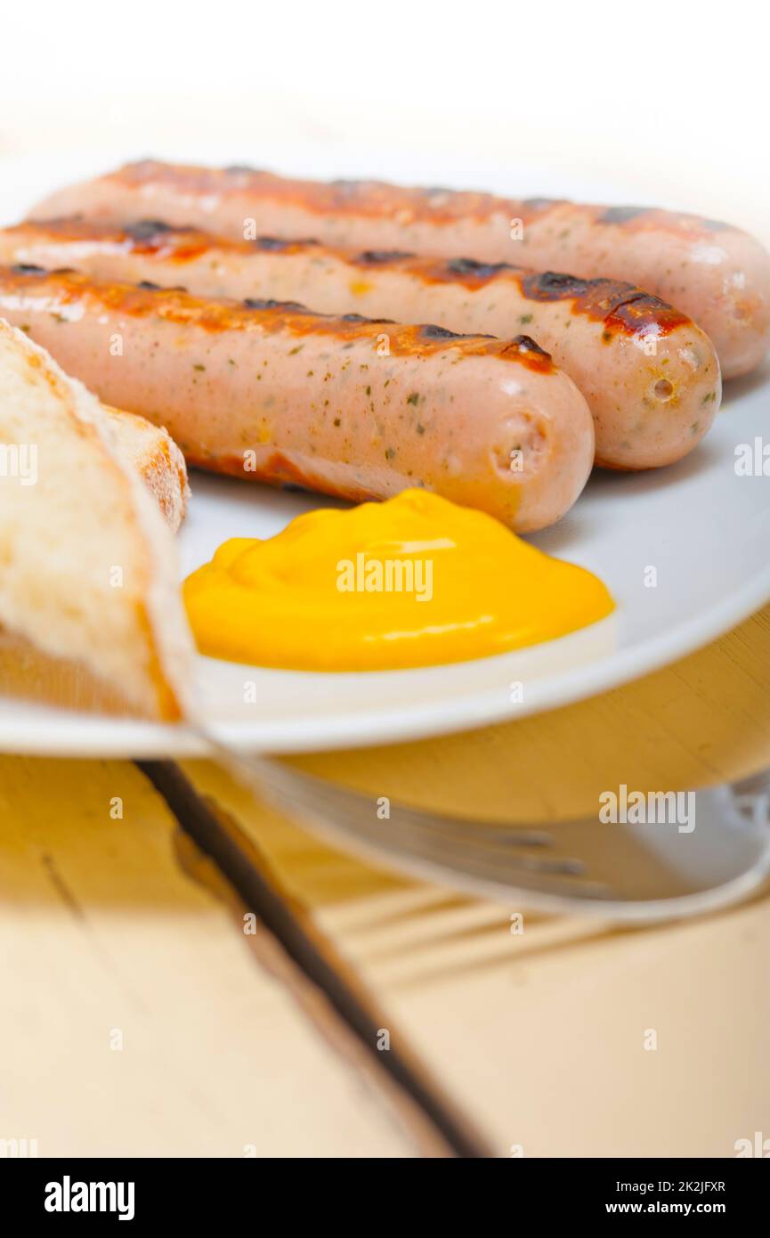 Traditional german wurstel sausages hi-res stock photography and images ...