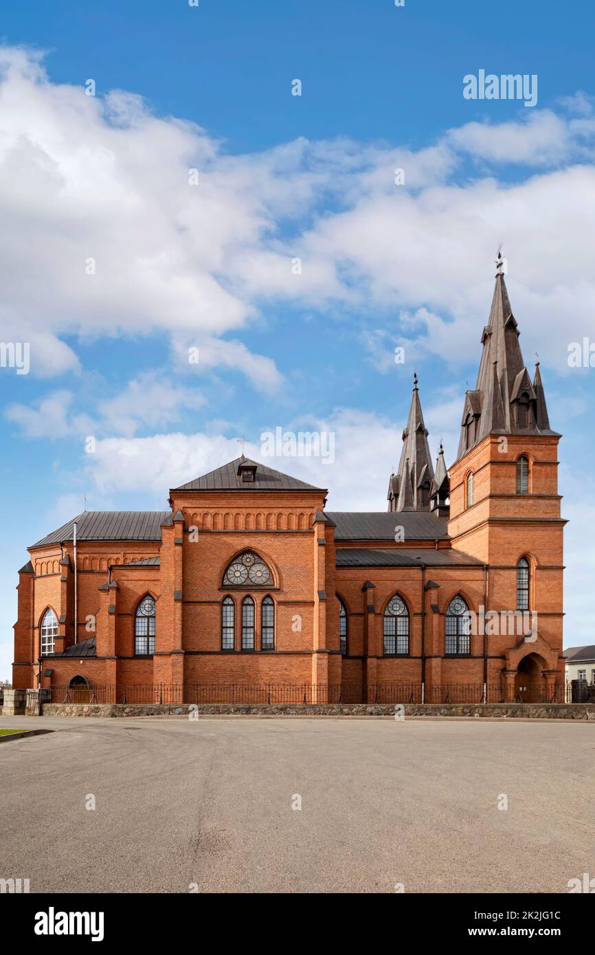 Sacred Heart Cathedral, Rezekne Stock Photo - Alamy