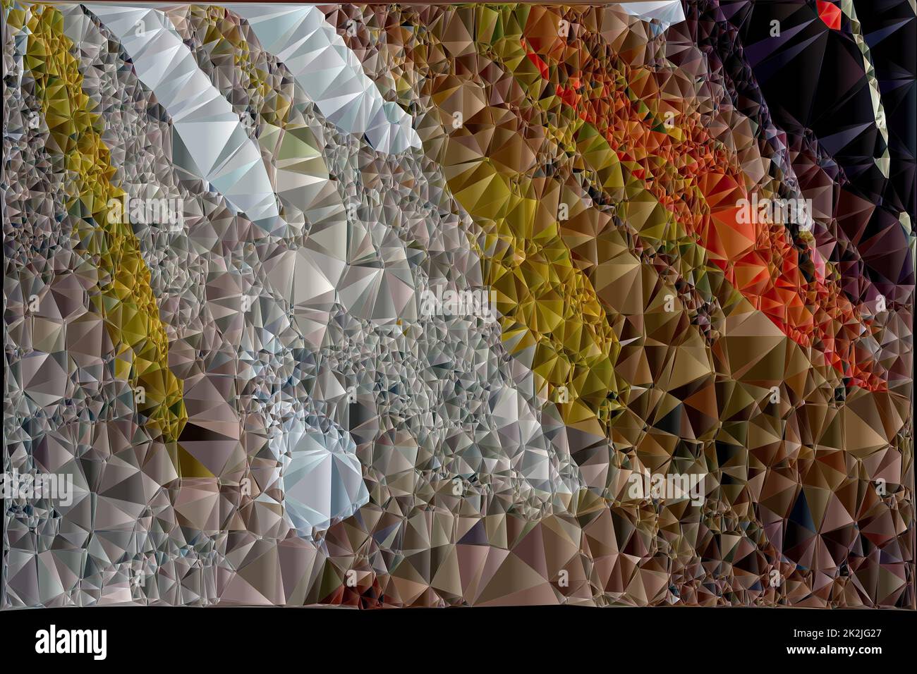 Polygonal triangles hi-res stock photography and images - Alamy