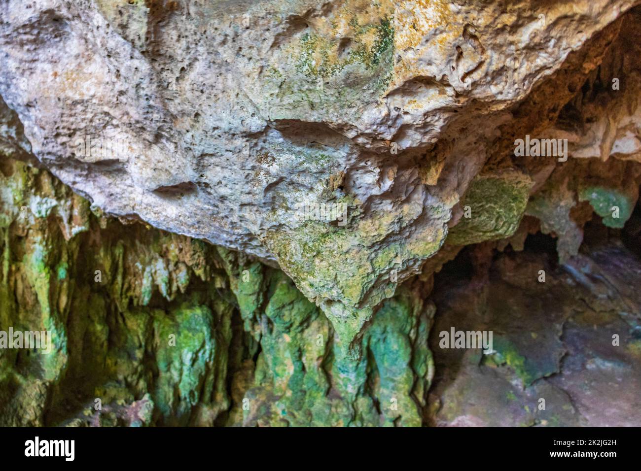 Amazing blue turquoise water and limestone cave sinkhole cenote Mexico ...
