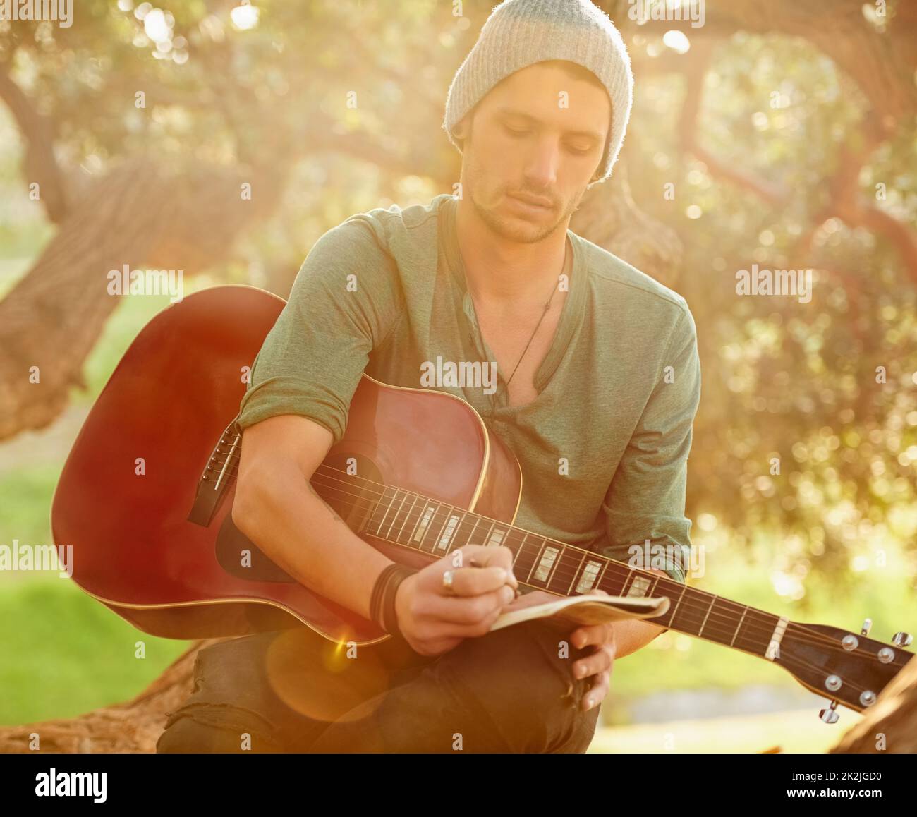 Lyrics notepad hi-res stock photography and images - Alamy