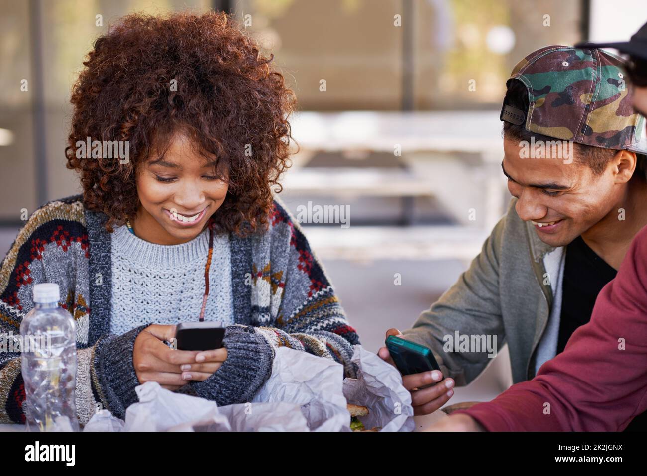 Smiling men around table hi-res stock photography and images - Alamy
