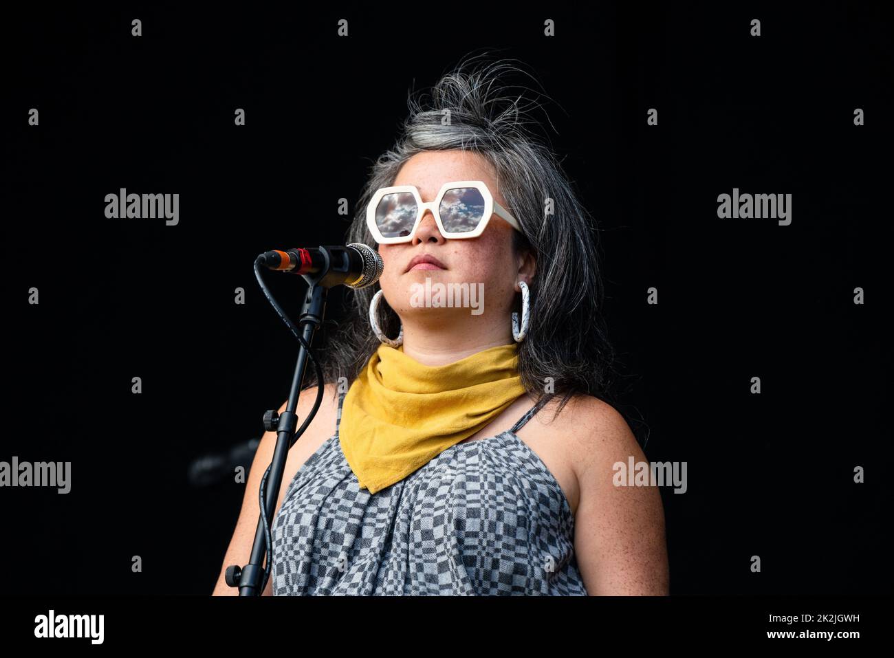 BACKING SINGER for Frazey Ford on the Mountain Stage on Day Three of ...