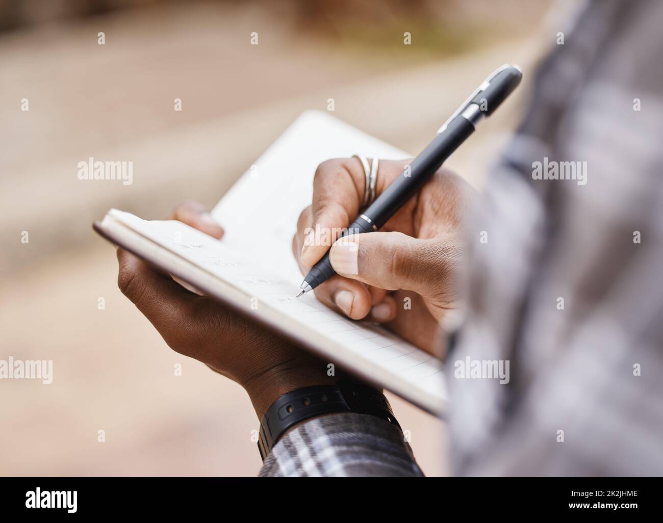 African man writing hi-res stock photography and images - Alamy