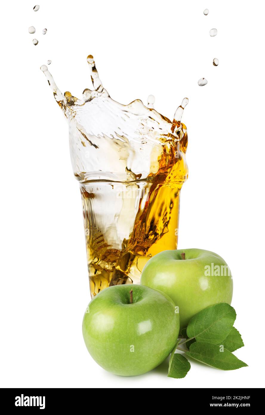 Apple juice splash hi-res stock photography and images - Alamy
