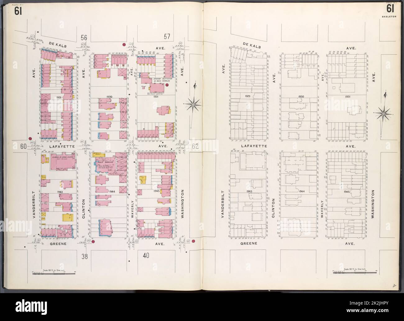 Map of vanderbilt hi-res stock photography and images - Alamy