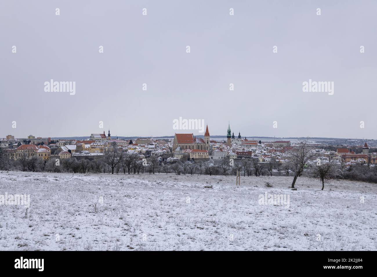 Historical town Znojmo, Southhern Moravia, Czech Republic Stock Photo ...