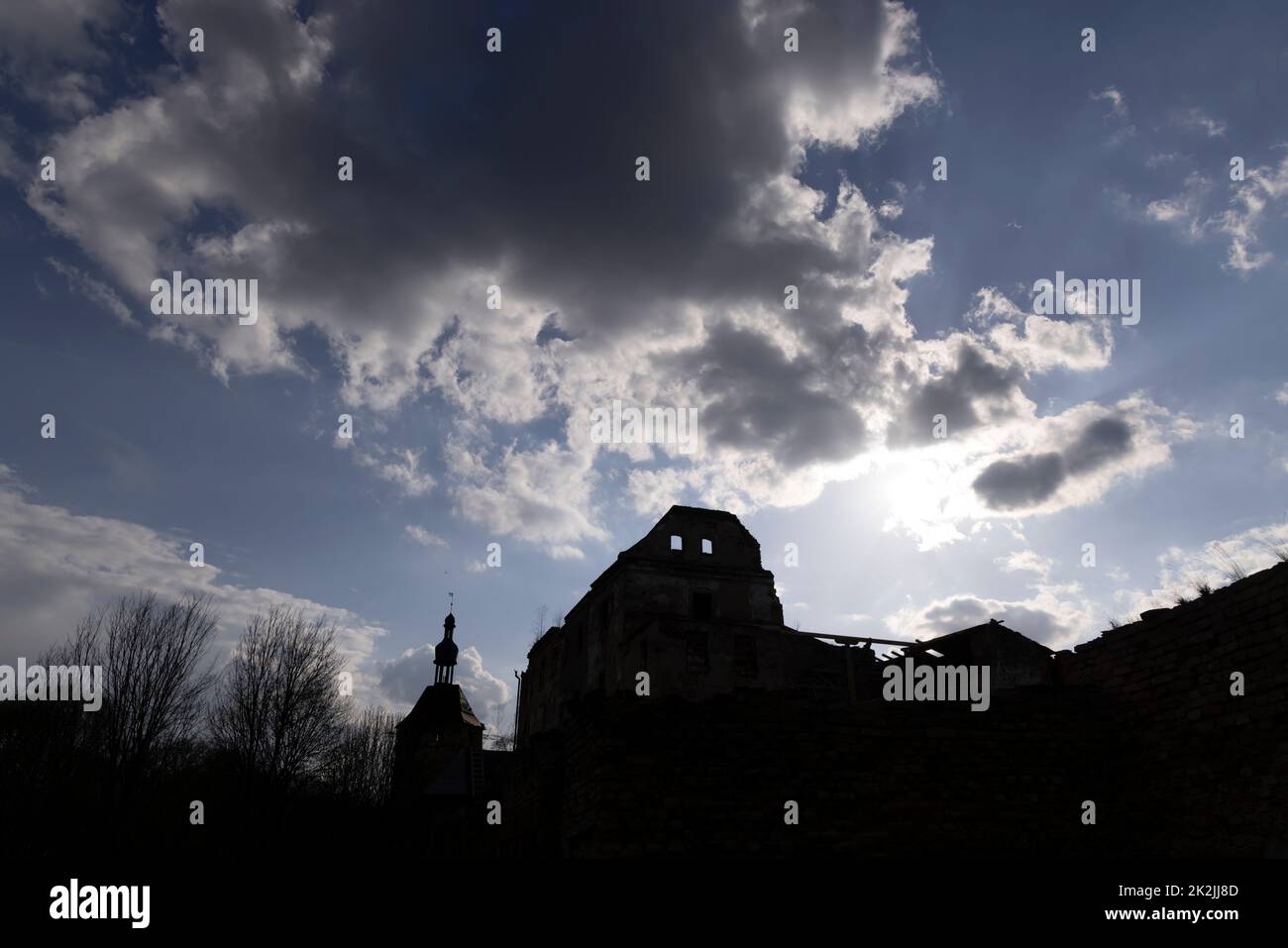 Hartenberg ruins, Western Bohemia, Czech Republic Stock Photo - Alamy