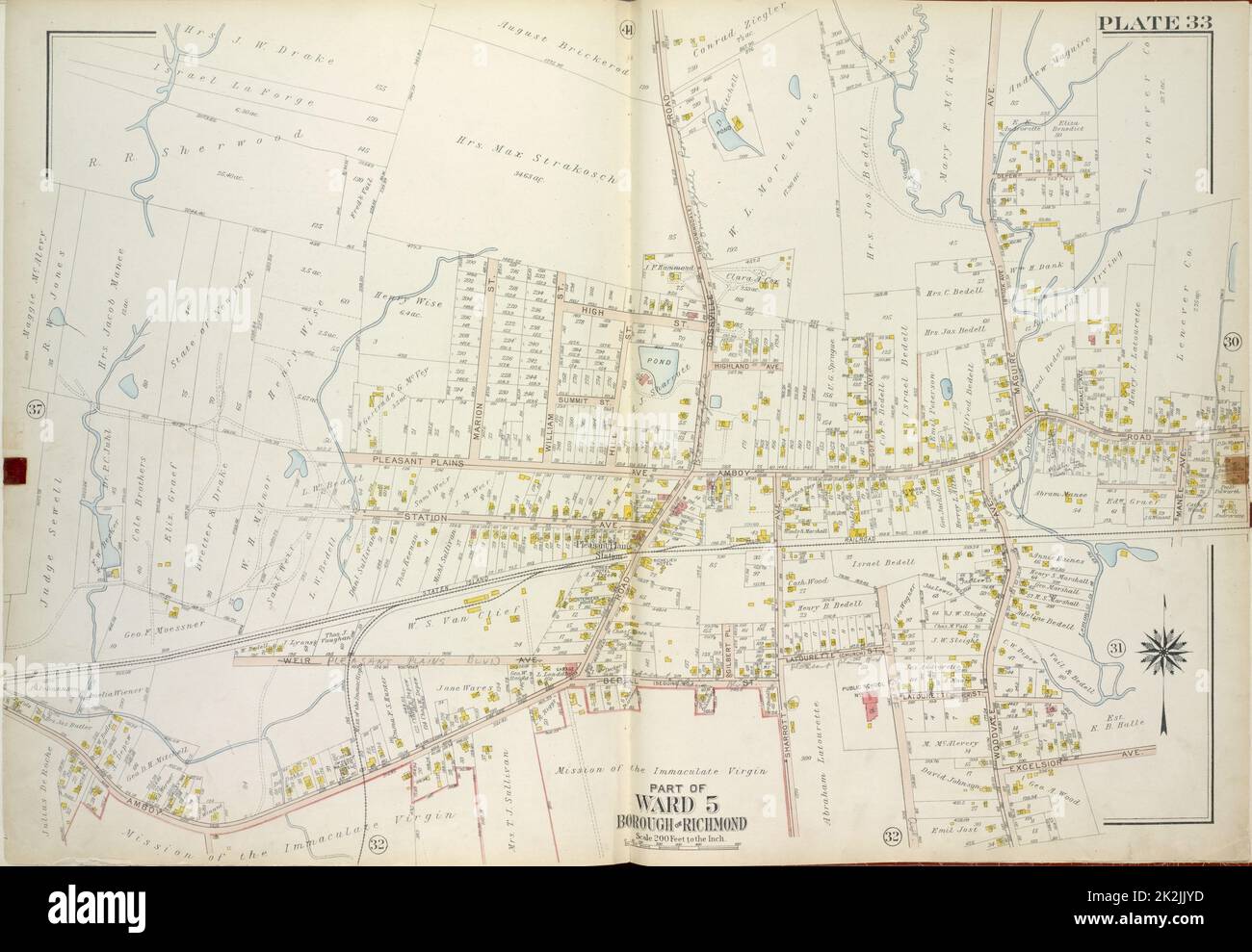 Map of rossville hi-res stock photography and images - Alamy