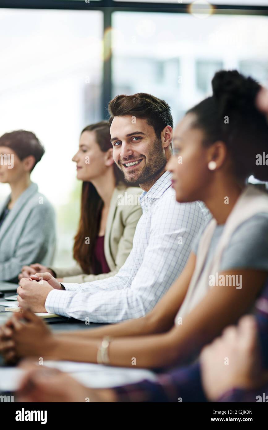 Were all about keeping to high standards of excellence. Portrait of a ...