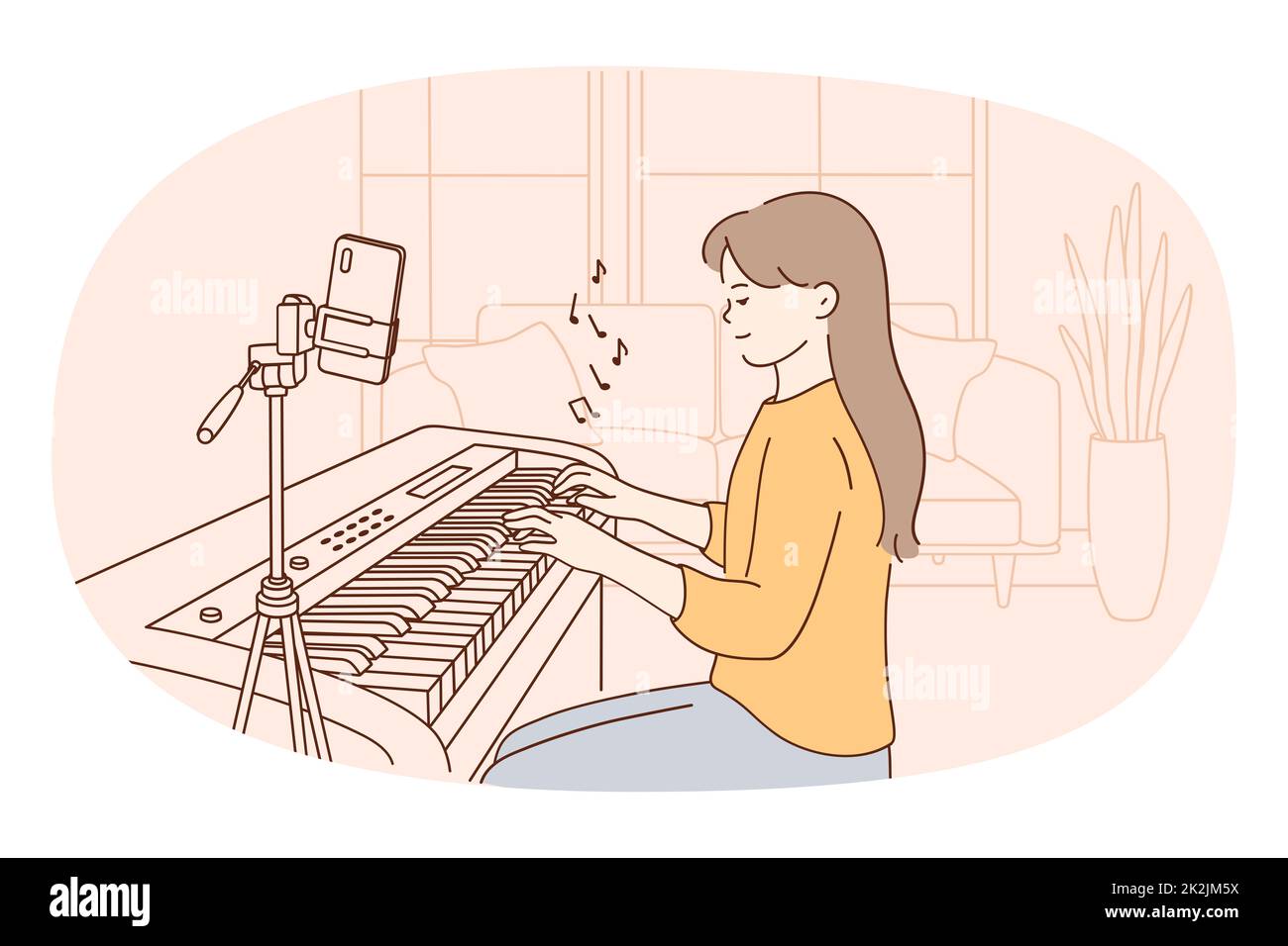 Person learning technology concept Cut Out Stock Images & Pictures - Alamy