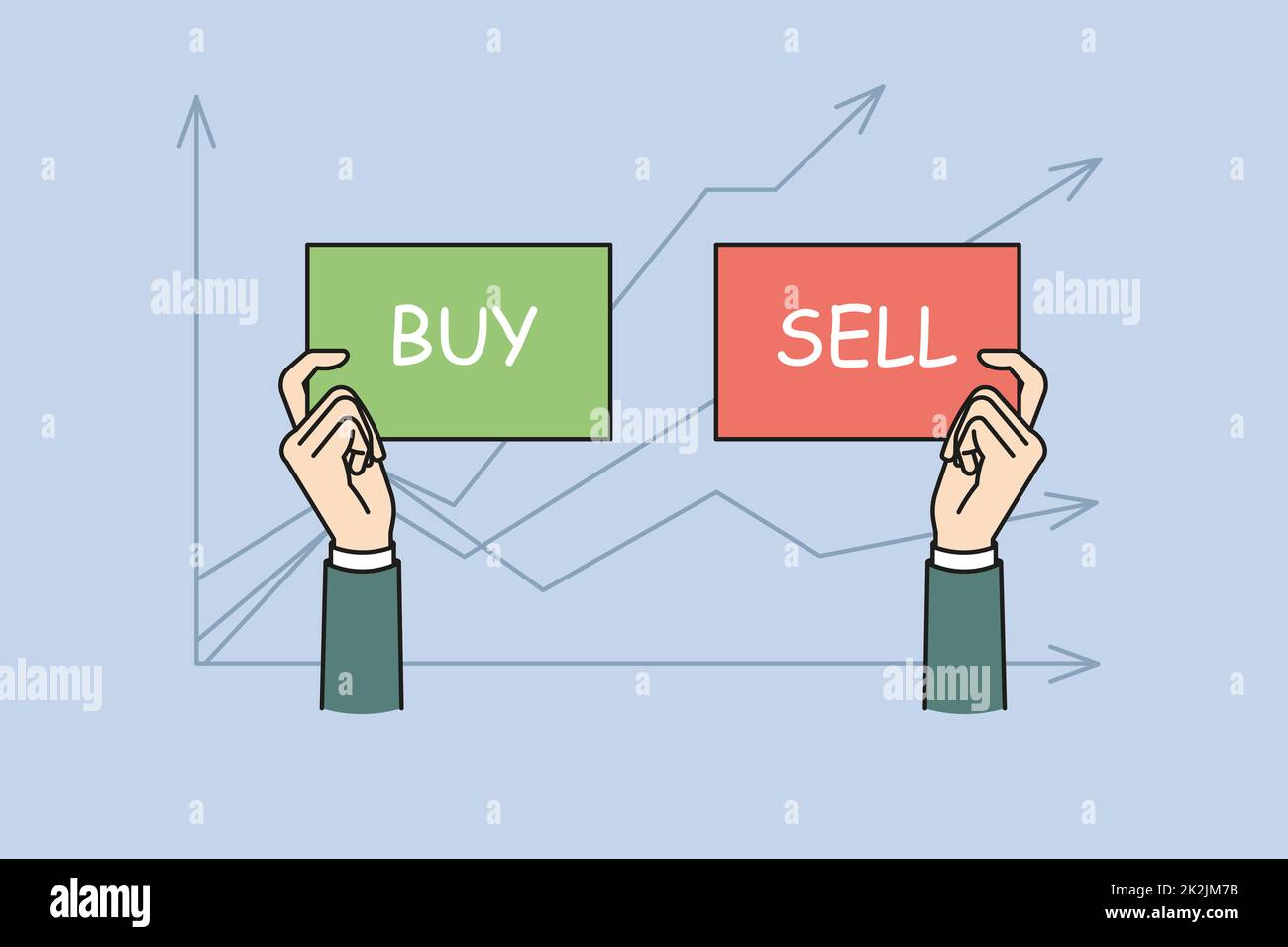 Buy and sell graph hi-res stock photography and images - Alamy
