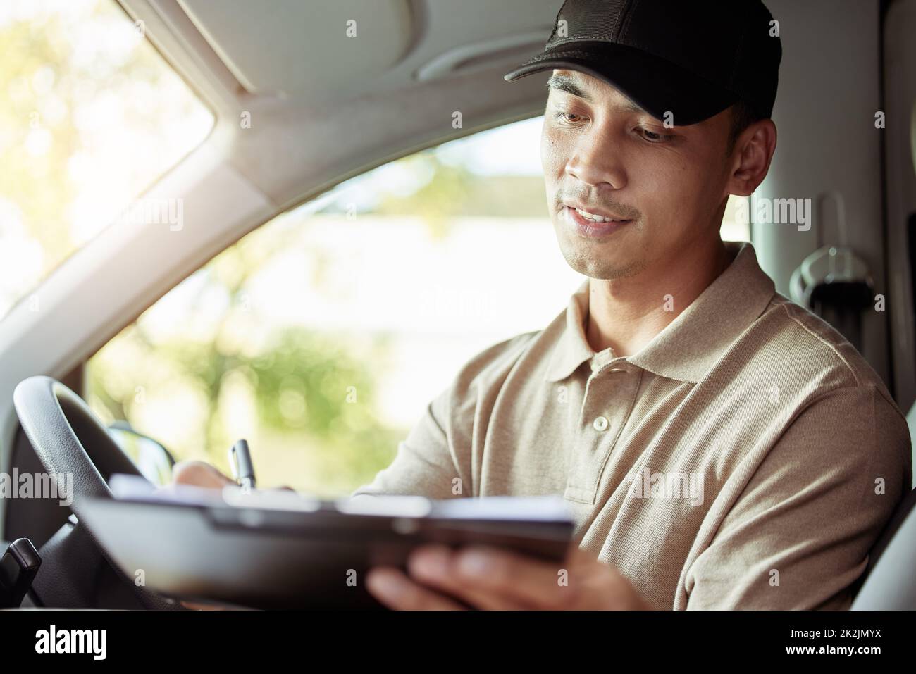 Paperwork in vehicle hi-res stock photography and images - Alamy