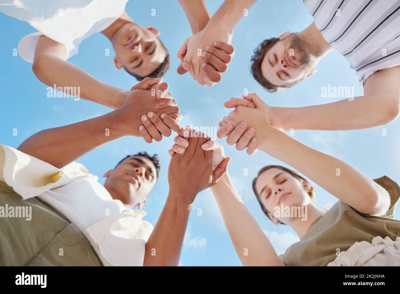 Group Prayer Background