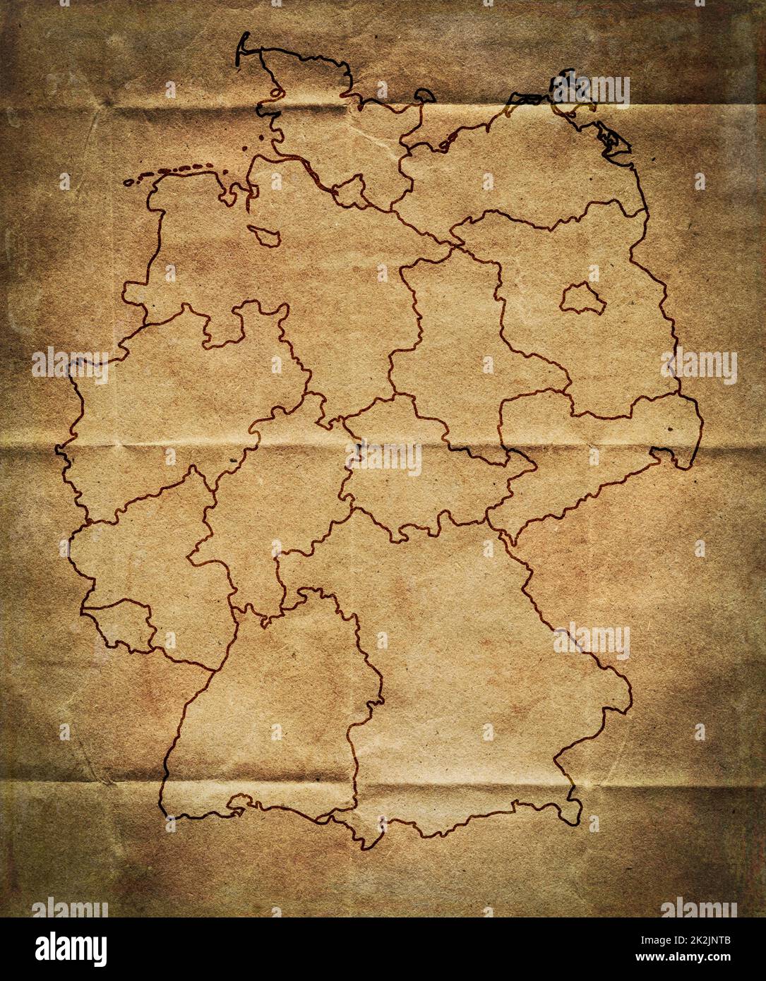 map of Germany Stock Photo - Alamy