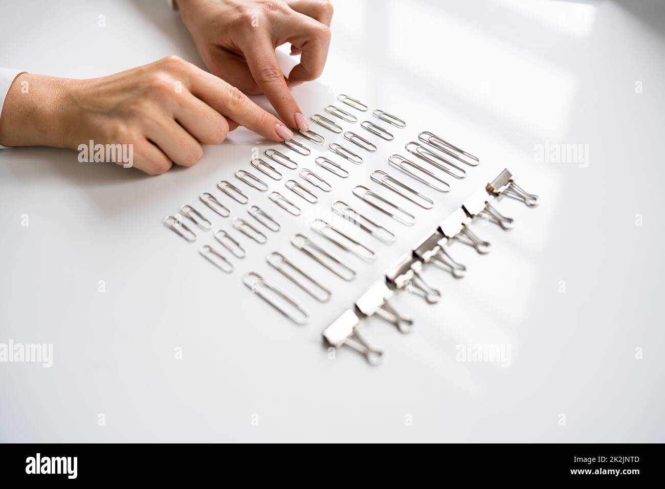 Obsessed Compulsive Perfectionist With OCD Disorder Stock Photo - Alamy