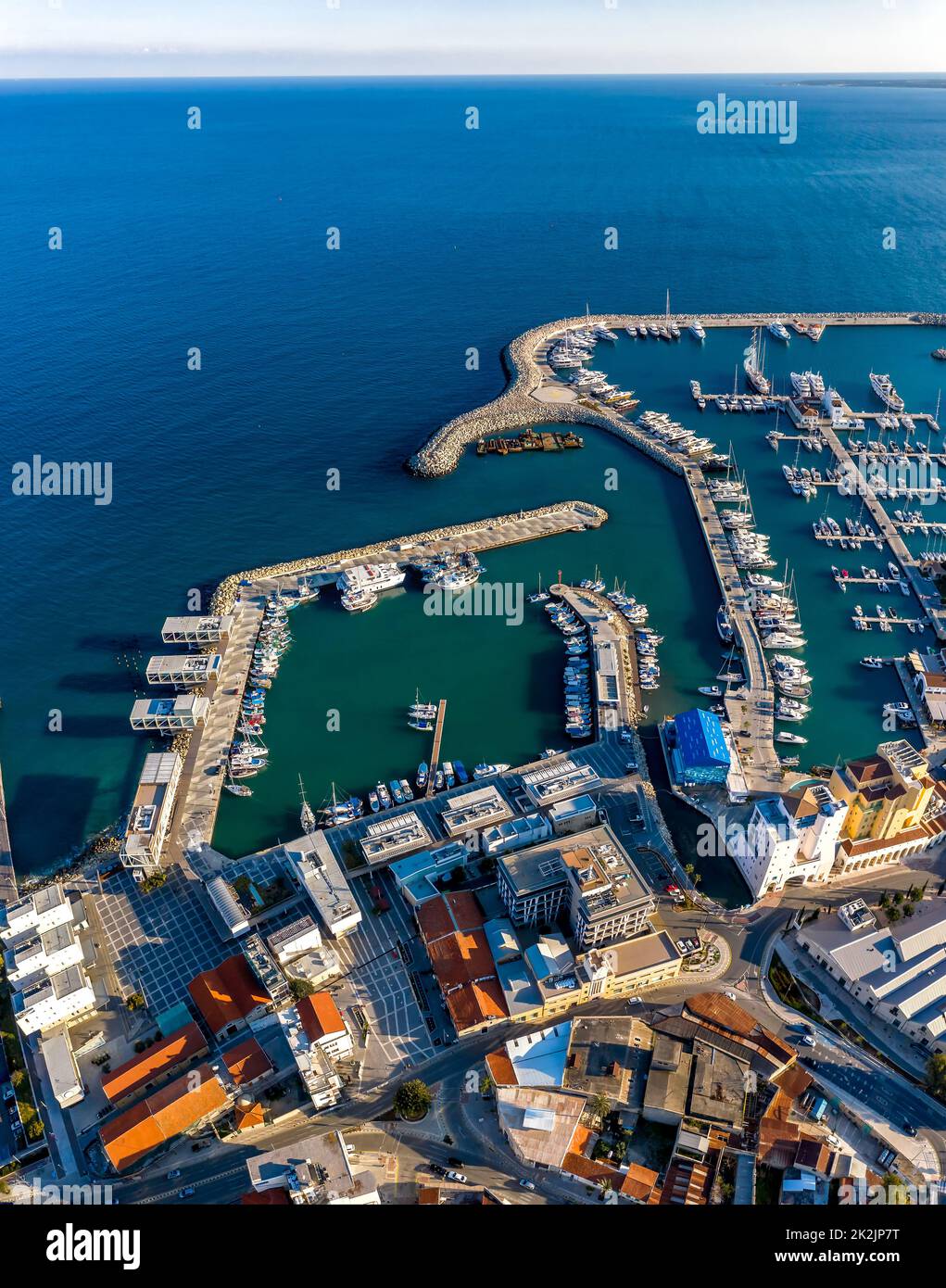 Elevated view skyline port hi-res stock photography and images - Alamy