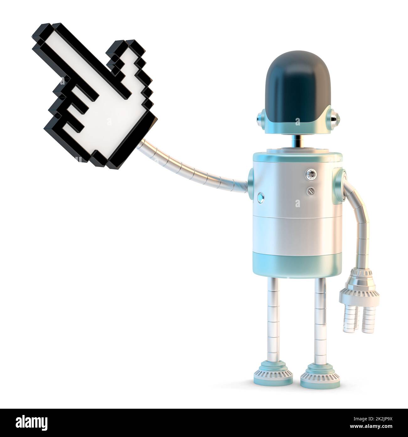 Pointing finger illustration hi-res stock photography and images - Alamy