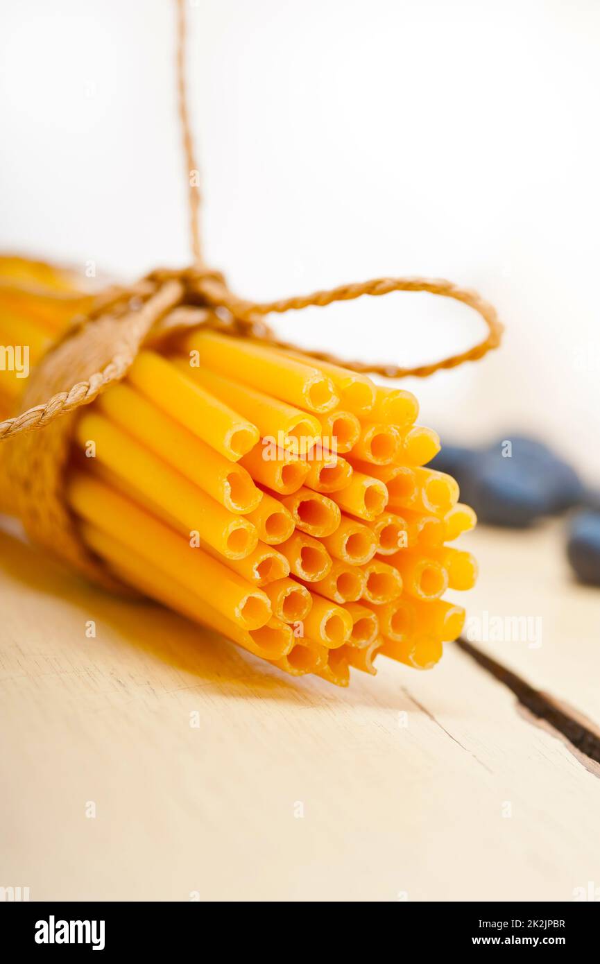 bunch of Italian pasta type Stock Photo - Alamy