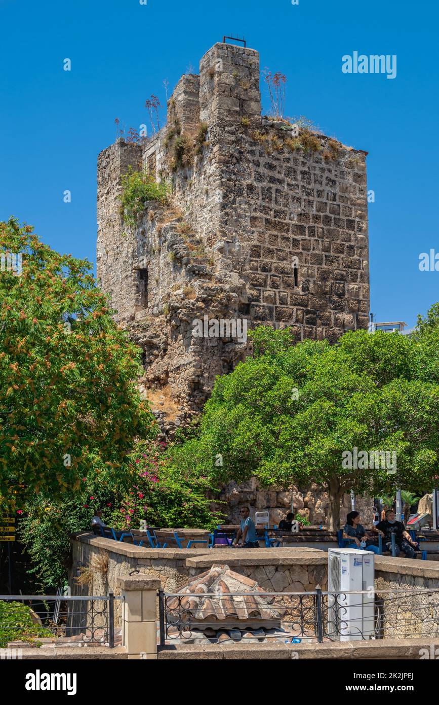 Antalya Clock Tower in Turkey Stock Photo - Alamy