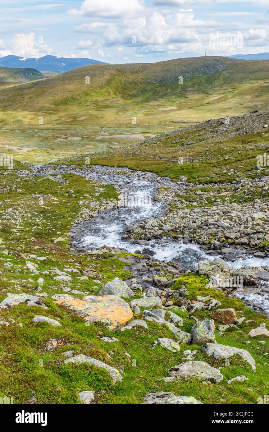 Water flowing down mountain hi-res stock photography and images - Alamy