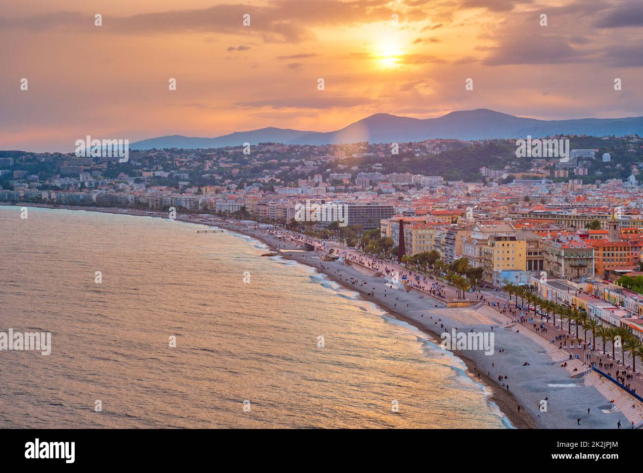 Sunset on beach nice hi-res stock photography and images - Alamy