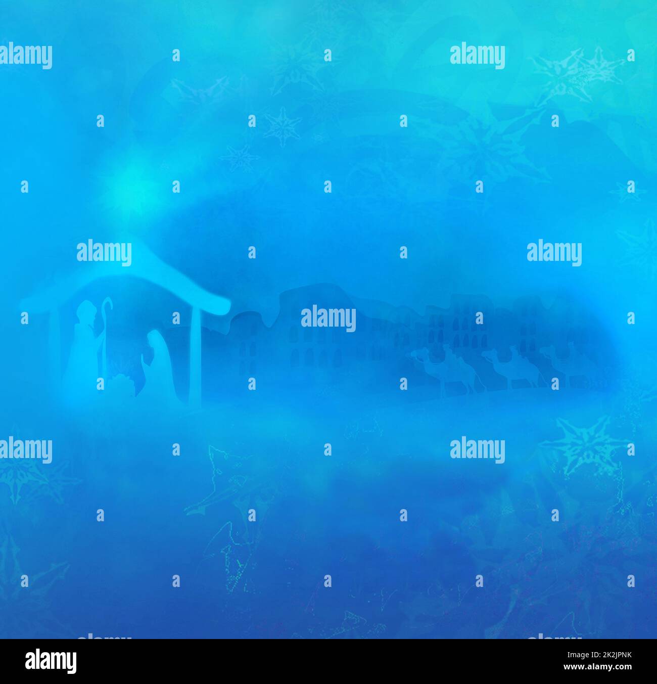 Biblical scene - birth of Jesus in Bethlehem Stock Photo - Alamy